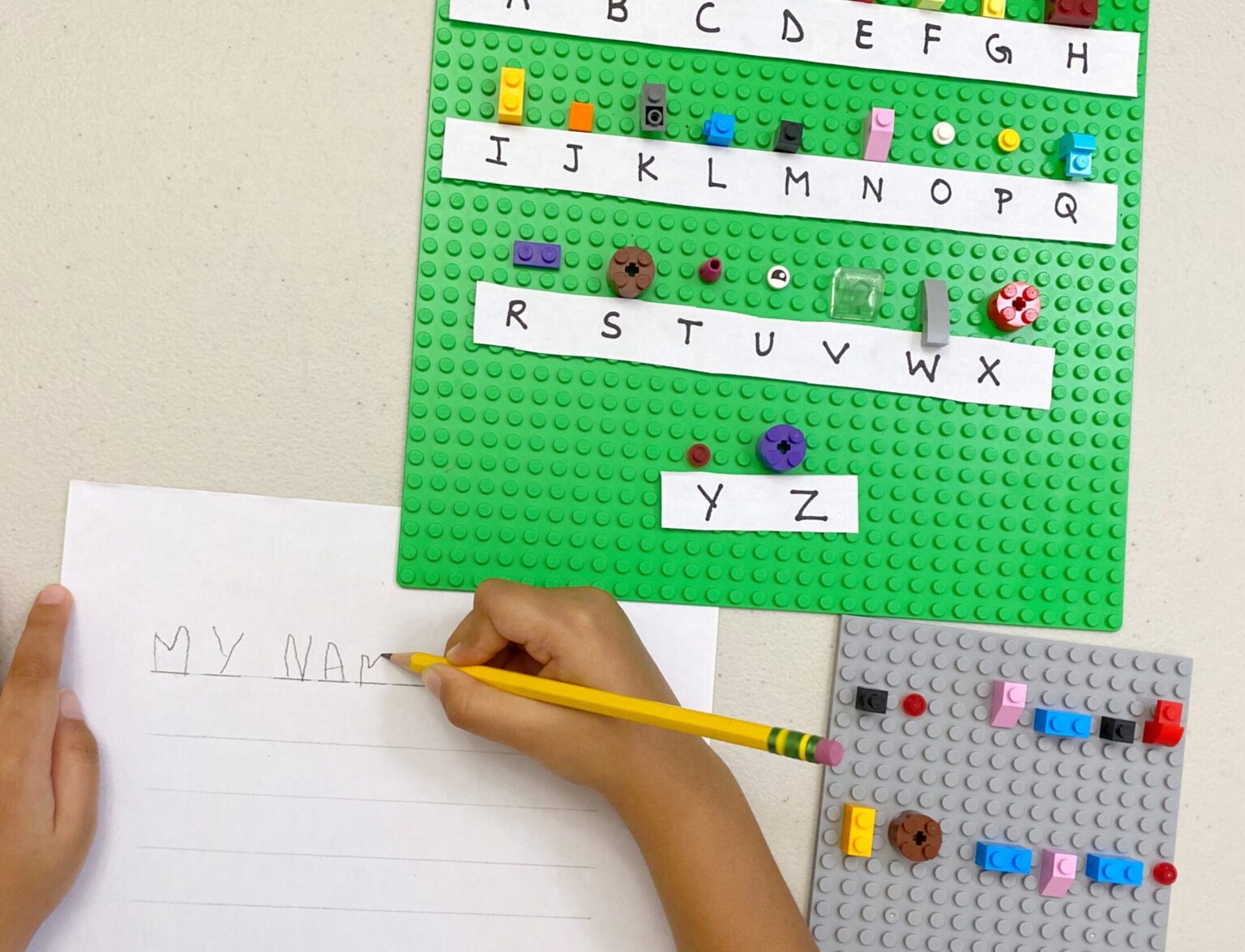 Secret code with lego | Mommy Fables